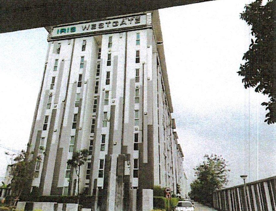 ทรัพย์ธนาคารโดย GHB คอนโดใกล้ MRT คลองบางไผ่ ไอริส เวสท์เกต (Iris Westgate)